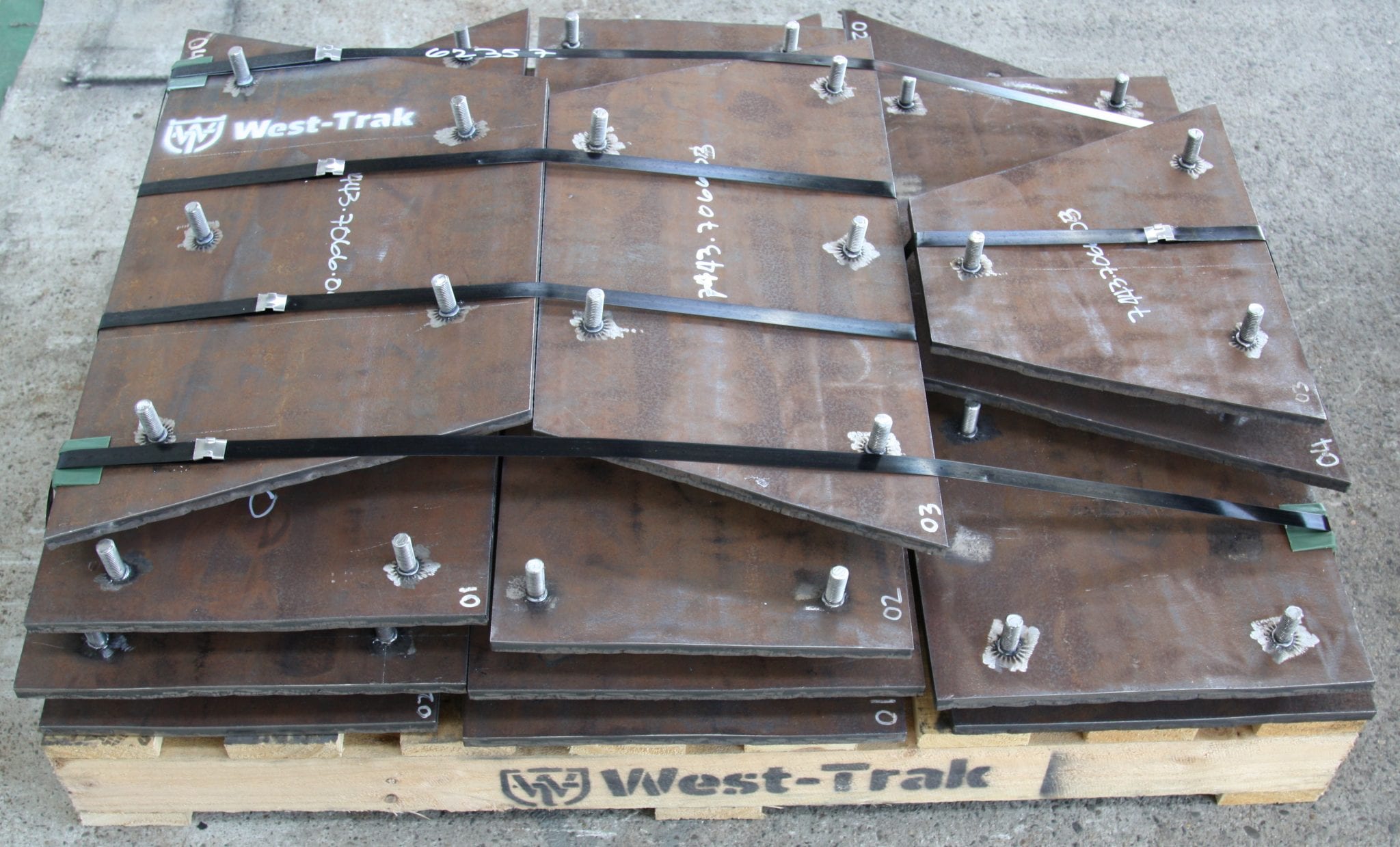 Bolt on Crusher Plates - West-Trak NZ