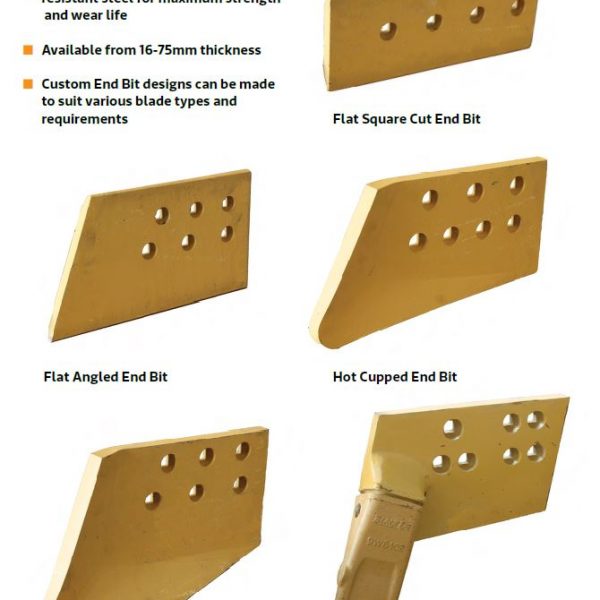 Dozer End Bit Cat D6H/D6R/D6T EWL LH - West-Trak NZ