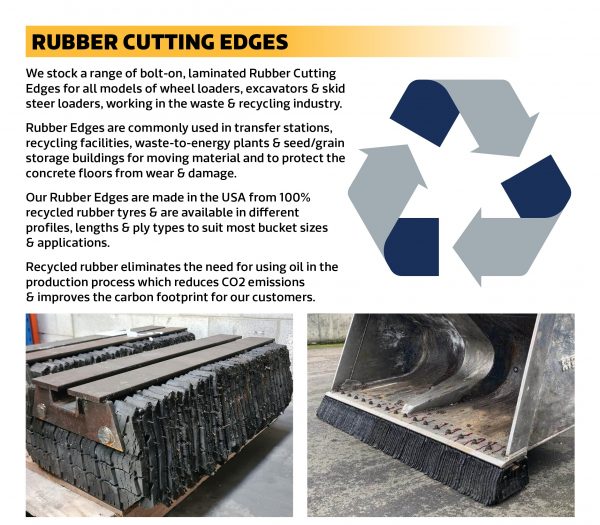 Rubber Cutting Edge - West-Trak NZ