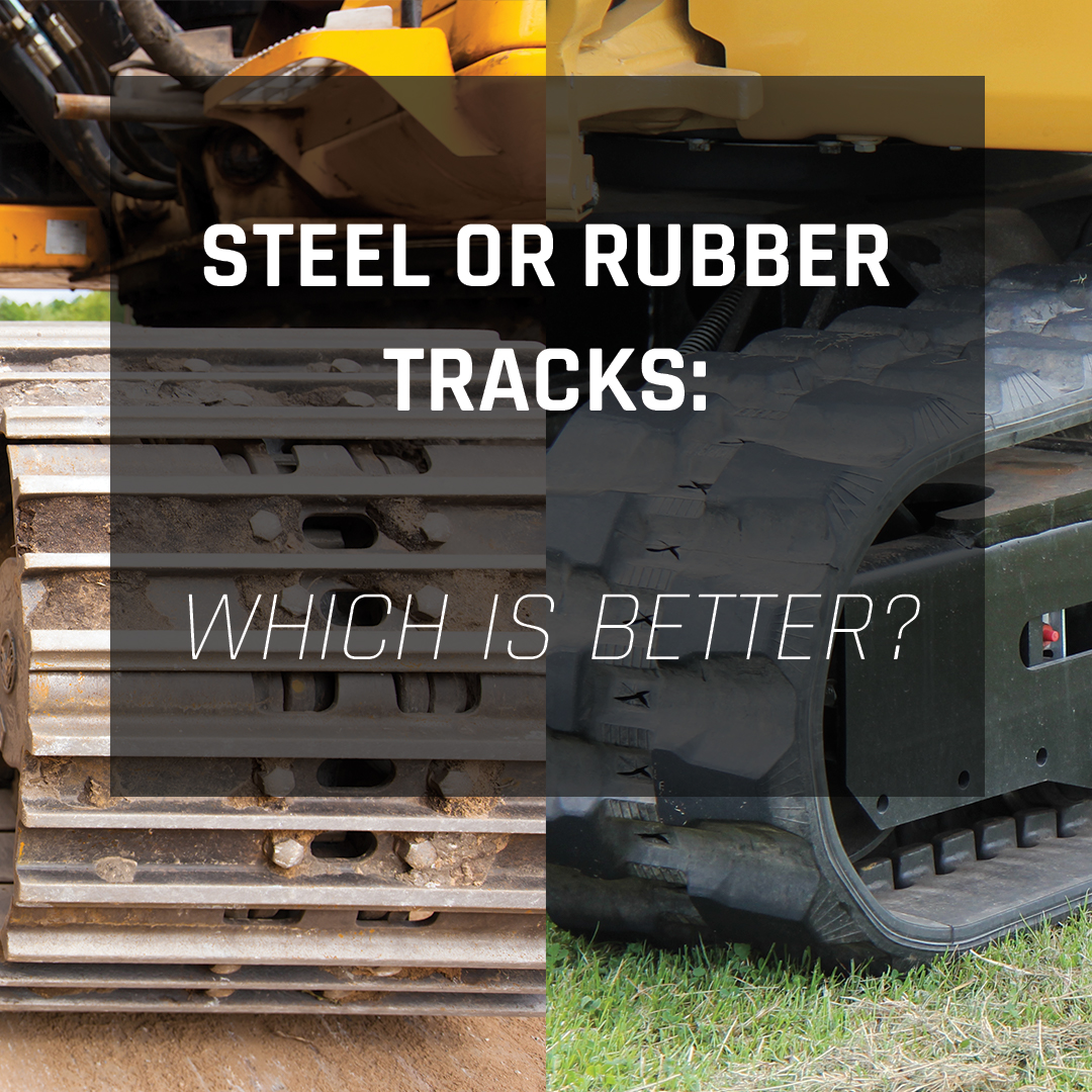 Steel or Rubber Tracks: What should I use? | West-Trak NZ