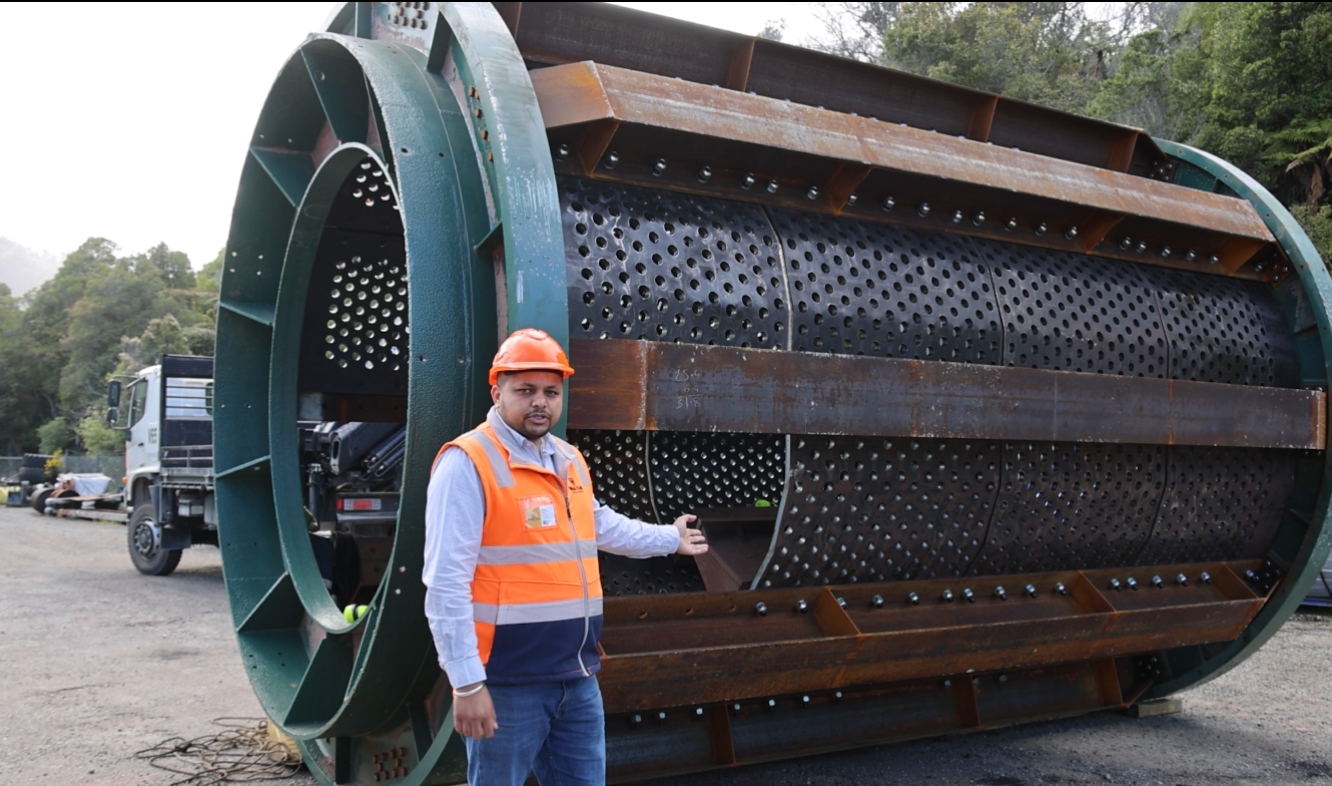 Rotary Breaker Project - BT Mining - West-Trak NZ