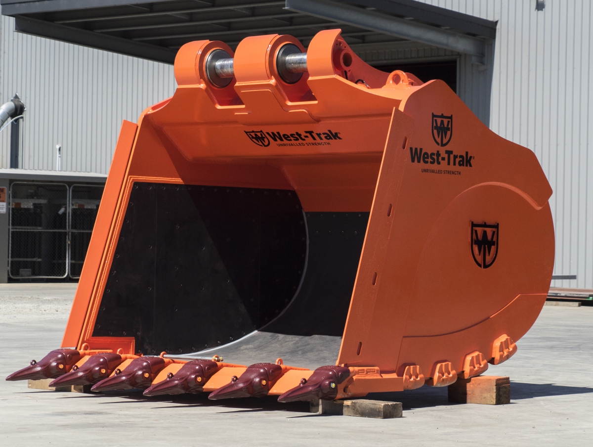 West-Trak Built EX1900 Bucket! - West-Trak NZ