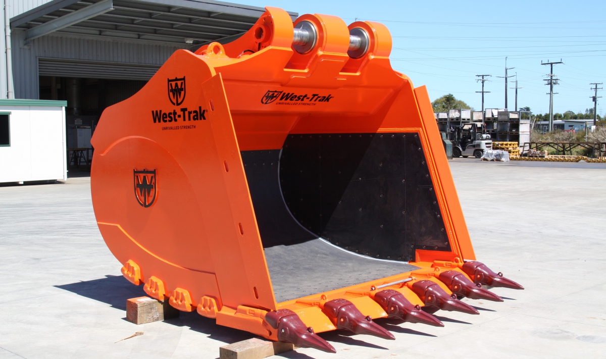 West-Trak Built EX1900 Bucket! - West-Trak NZ