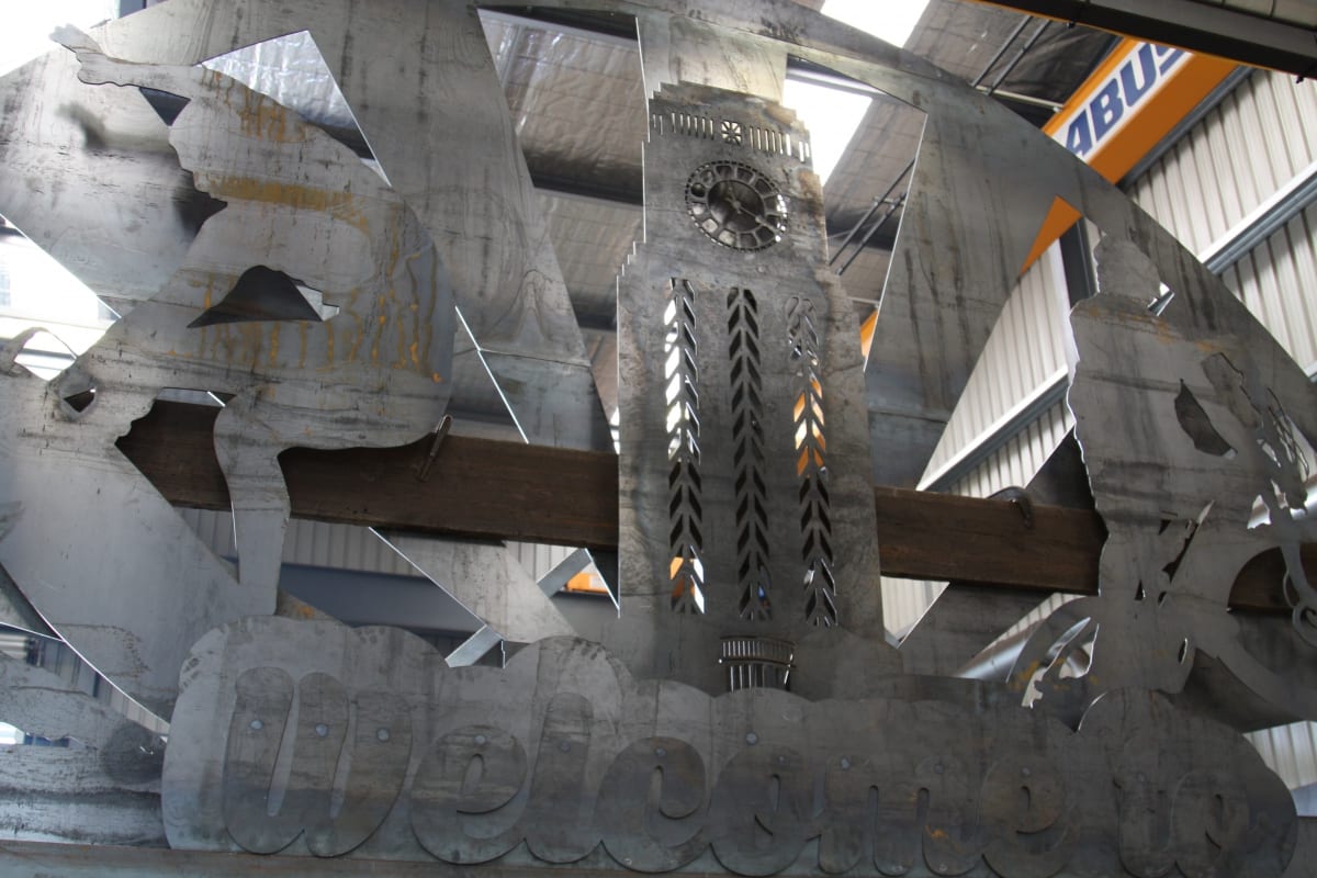 Welcome to Westport Sign - West-Trak NZ