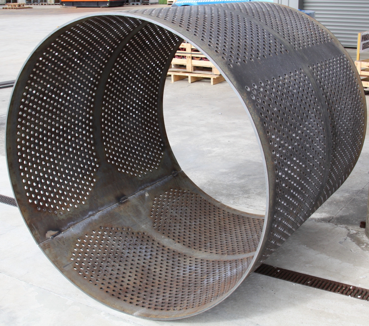 Rolled Trommel Screens - West-Trak NZ